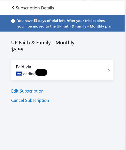 How do I cancel my subscription (unsubscribe)? – UP Entertainment